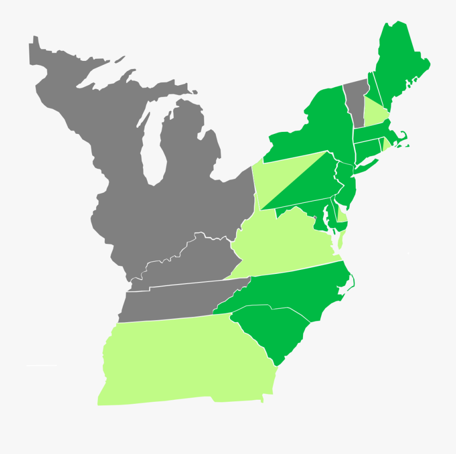 Clip Art 1788 Election - George Washington Election Map , Free ...