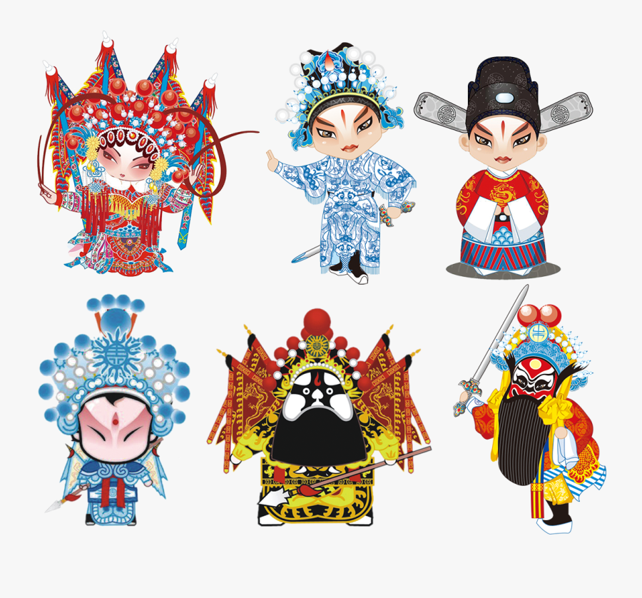 Clipart Castle Chinese - Character Of Peking Opera , Free Transparent ...