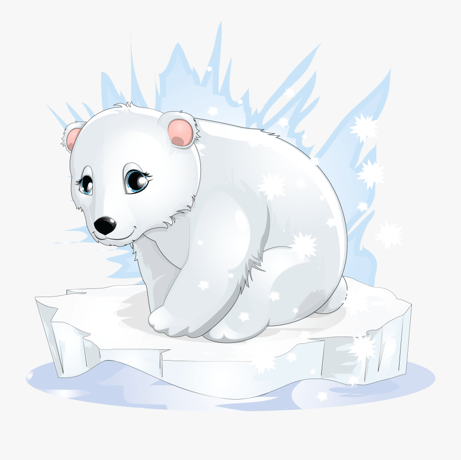 Polar Bears Clip Art 2 Image - Polar Bear Clipart Png , Free ...
