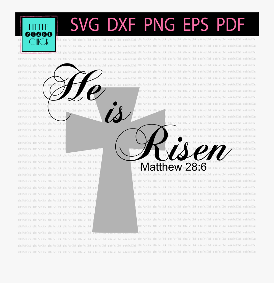 Clip Art Free He Is Risen Clipart Risen Silhouette - Calligraphy , Free ...