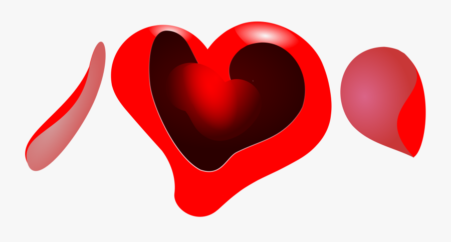 Open Heart - Heart , Free Transparent Clipart - ClipartKey