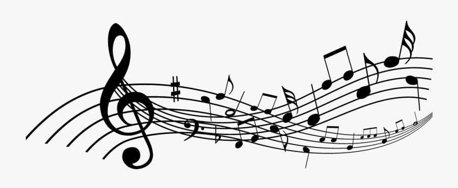 Clip Art Music Staff Clipart Free - String Of Music Notes , Free ...