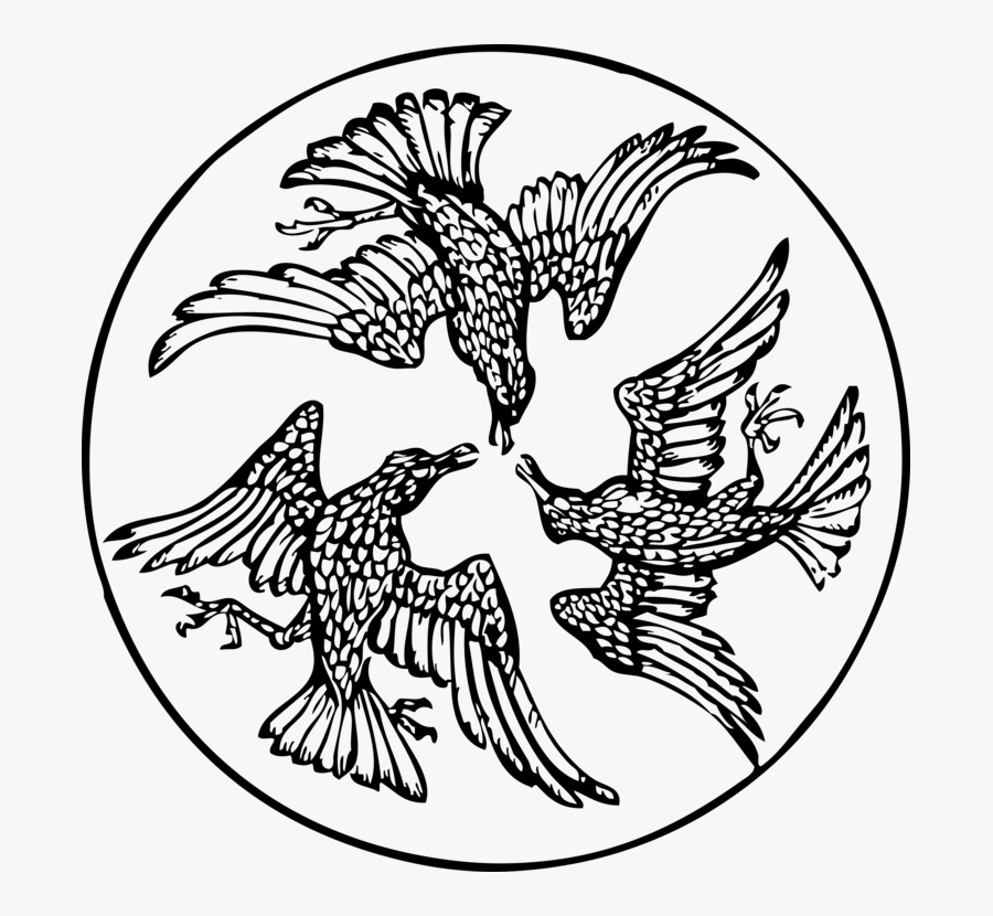 Birds In A Circle , Free Transparent Clipart - ClipartKey