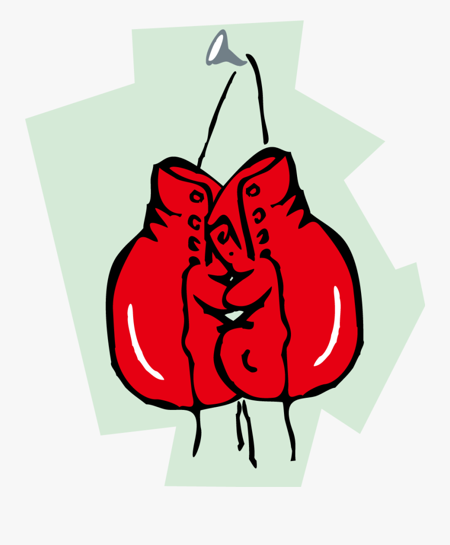 Boxing Glove Clip Art Cartoon Red Boxing Gloves Vector - Boxing , Free ...
