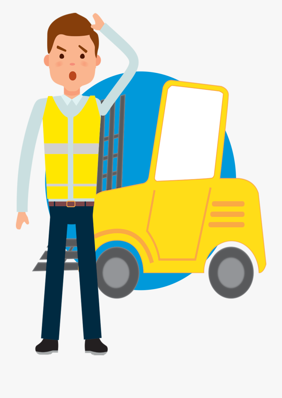 Forklift Clipart Warehouse Worker - Warehouse Worker Clipart , Free ...