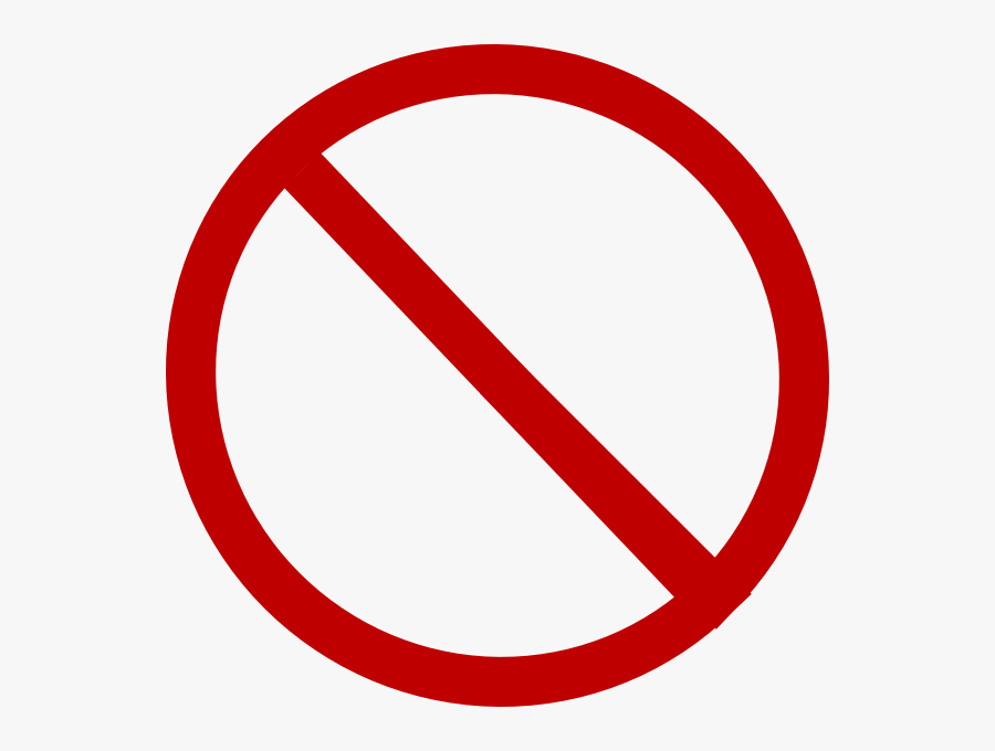 Svg Free S Transparent Large - Not Sign , Free Transparent Clipart ...