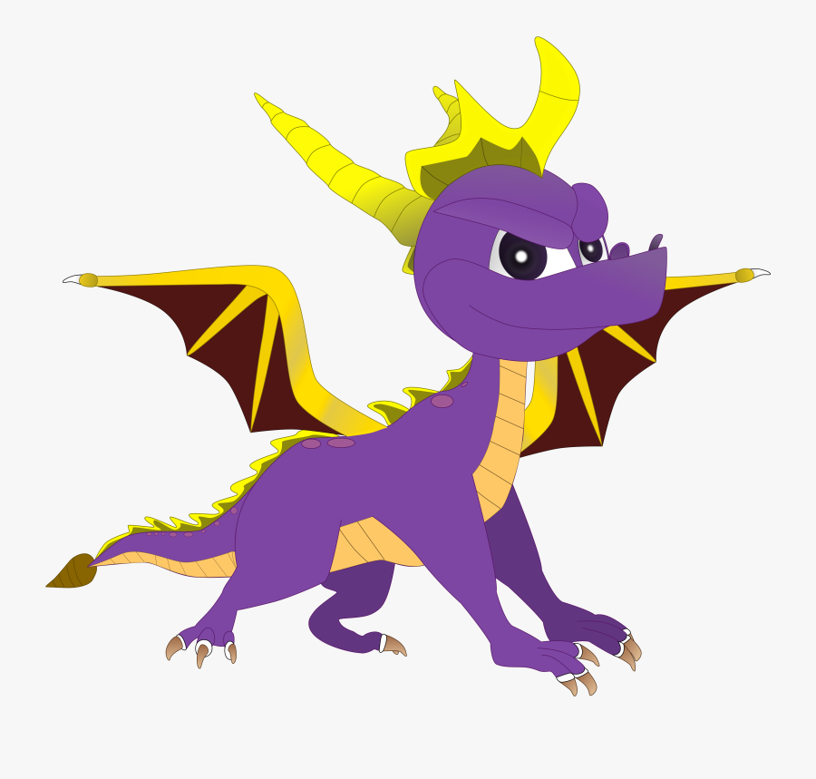 Spyro The Dragon Vector Clipart , Png Download - Spyro Clipart , Free ...