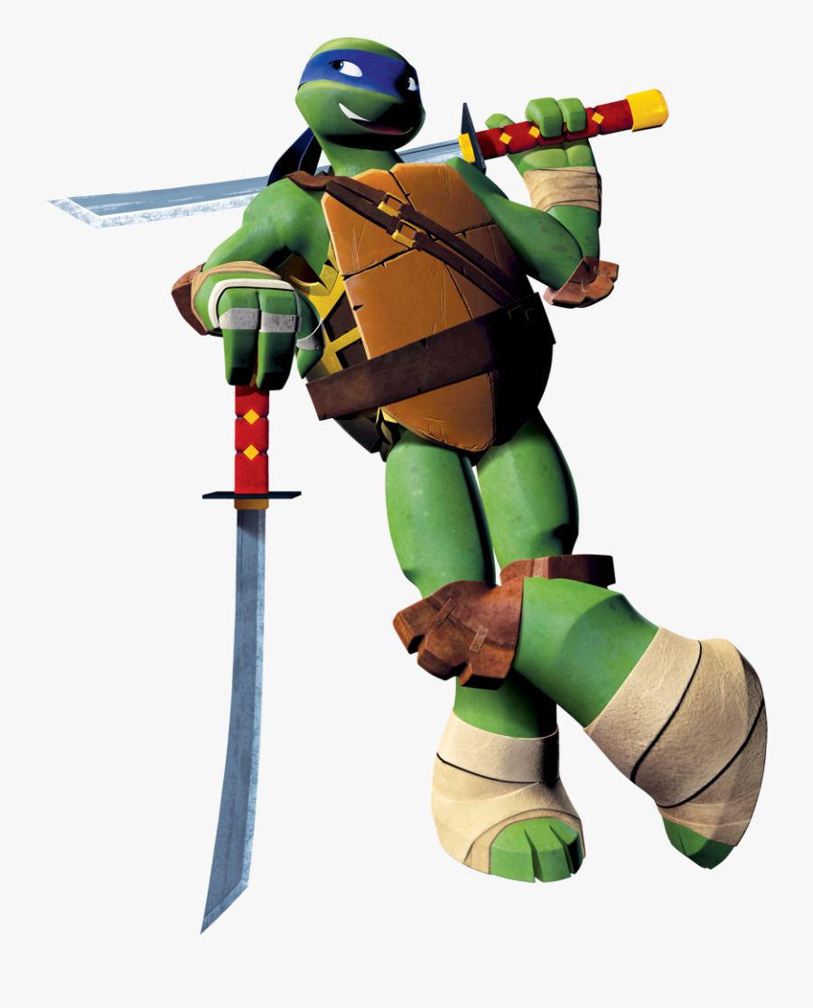 Clip Art Pictures Of Leonardo The Ninja Turtle - Leo Tmnt , Free ...