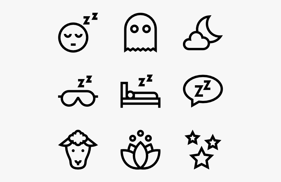 Icon Packs Vector - Black And White Cute Png , Free Transparent Clipart ...