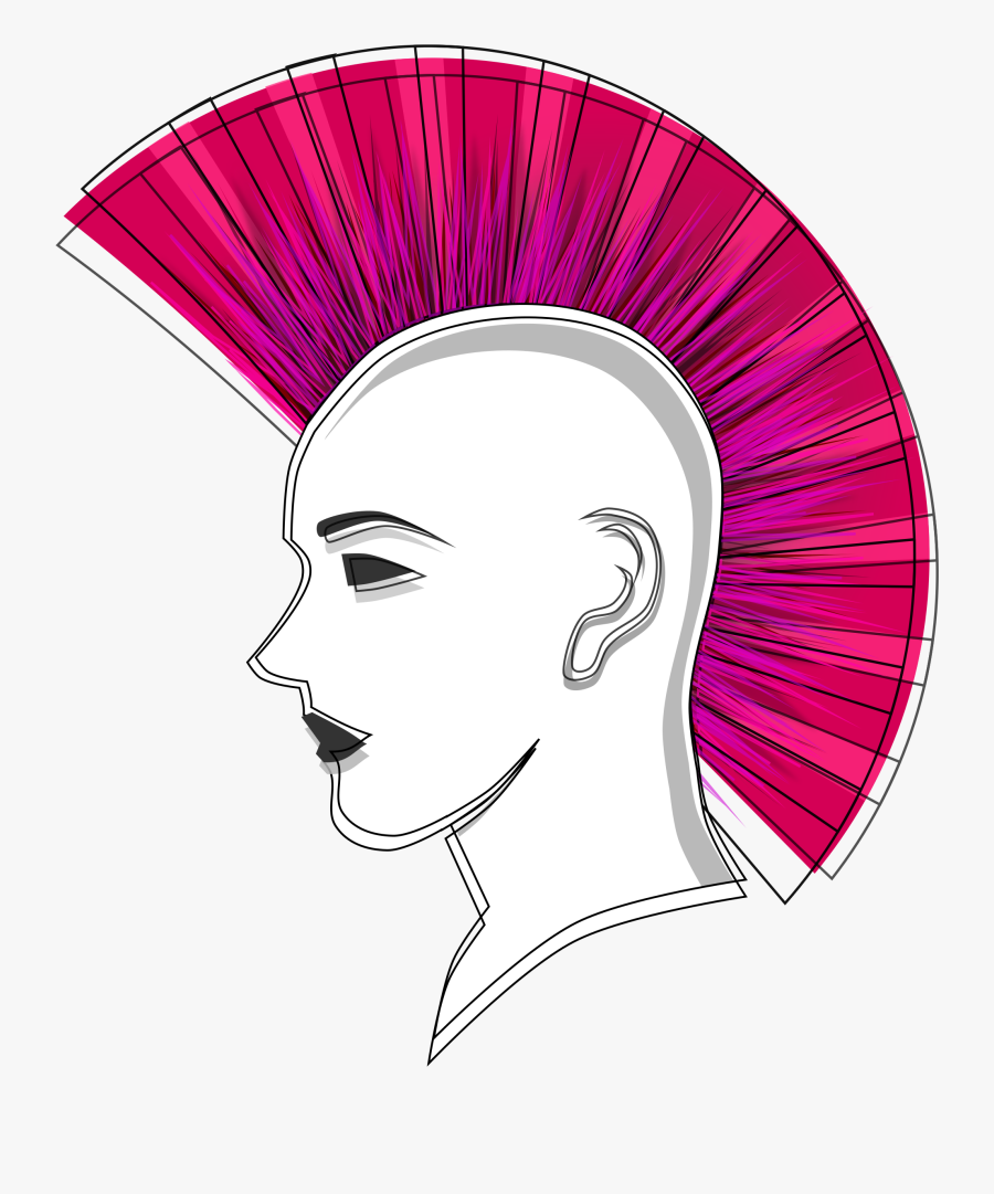 Short Clipart - Punk Head Png , Free Transparent Clipart - ClipartKey