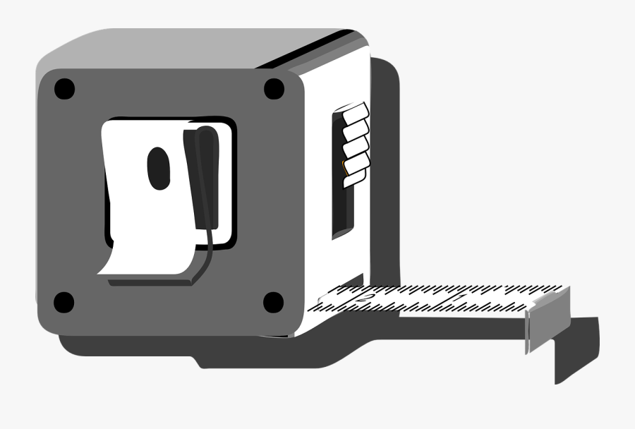 Modern Measuring Tape - Tape Measure Clip Art , Free Transparent ...