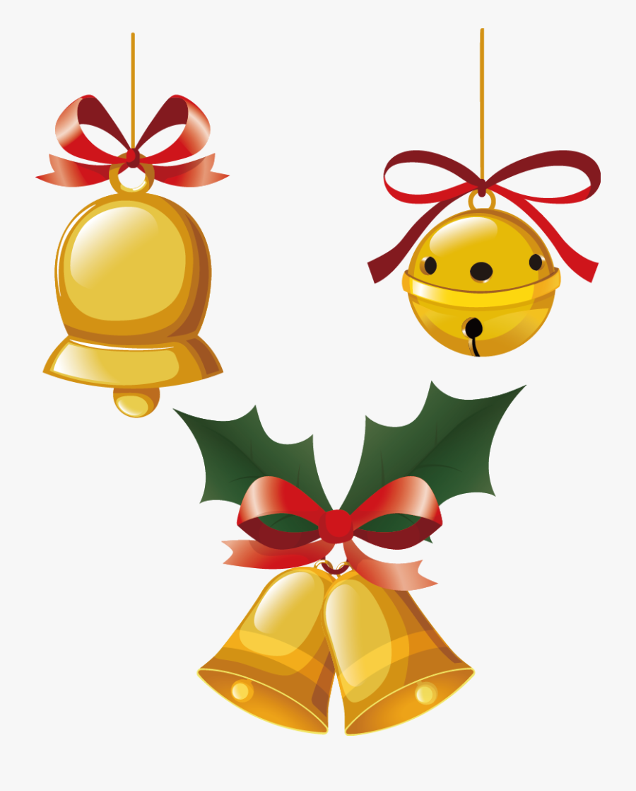 Jingle Bells Christmas Clip Art - Christmas Jingle Bells Png , Free ...
