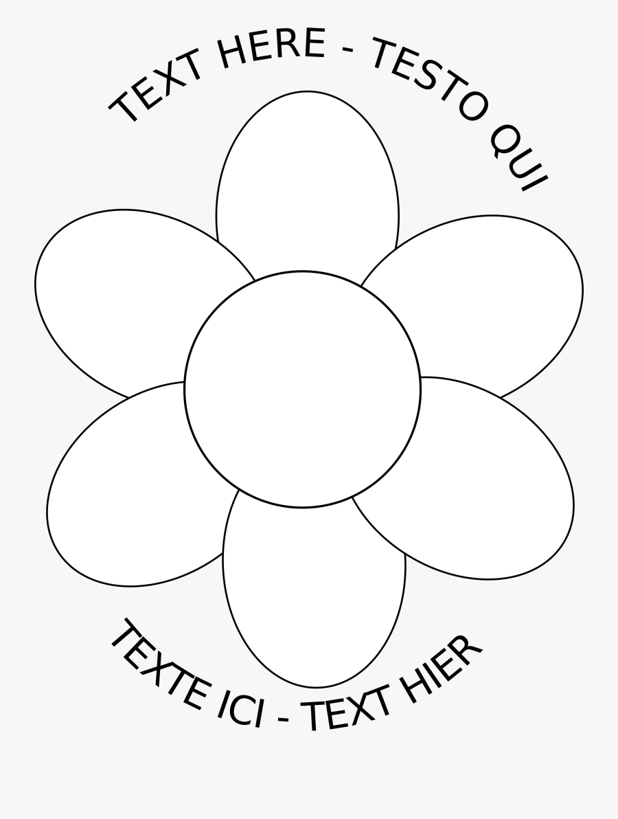 Flower Outline For Kids Banner Library Library - Mothers Day Flower ...