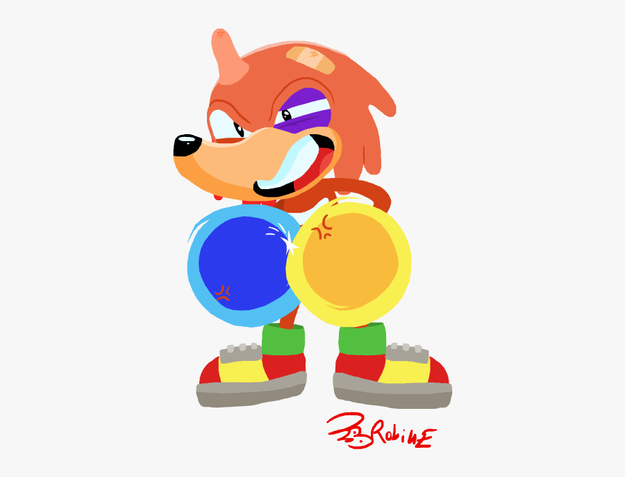 Sonic And Knuckles Boxing , Free Transparent Clipart - ClipartKey