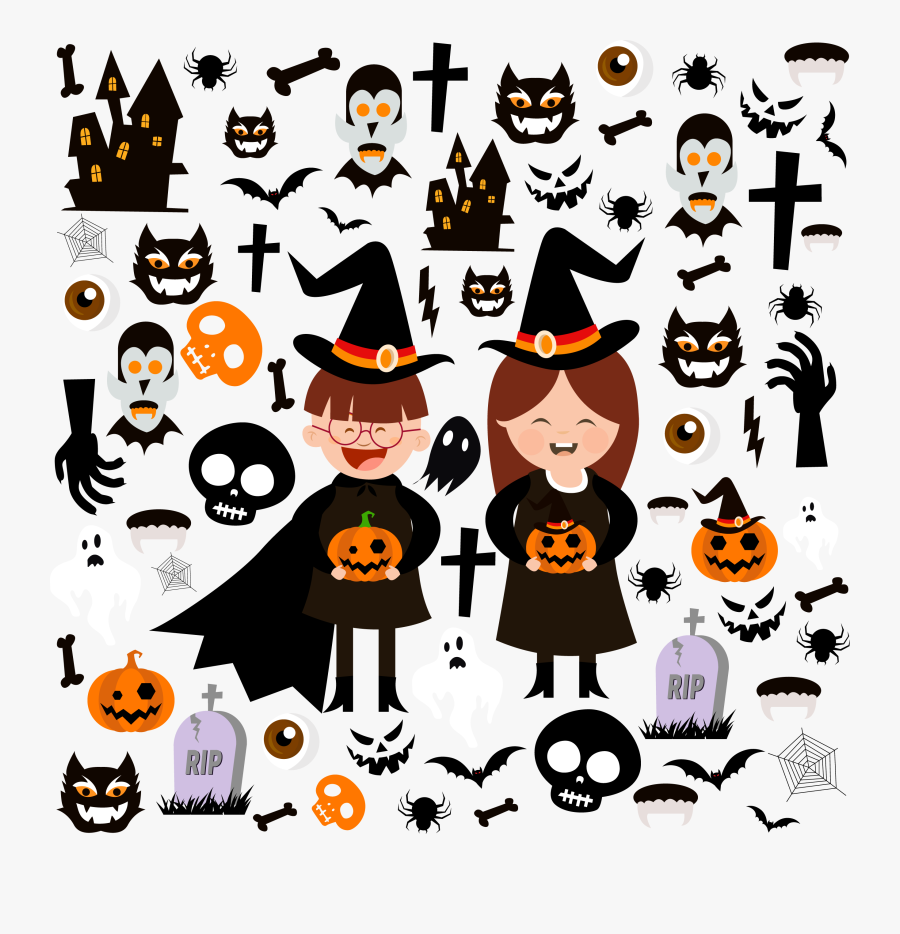 Clip Art Halloween Decorations Clip Art , Free Transparent Clipart ...