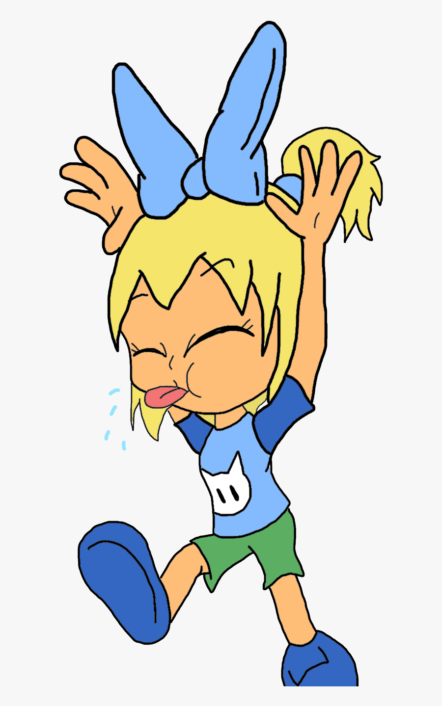 Lyloo Taunting And Blowing A Raspberry By Kalebdouglass2 - Blowing ...