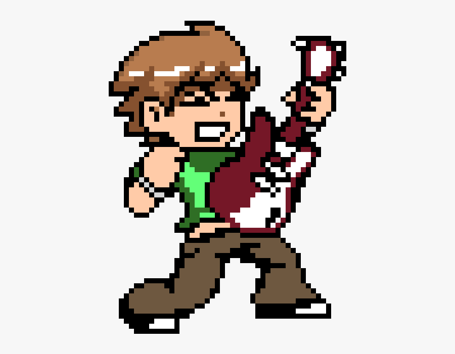 8 Bit Scott Pilgrim , Free Transparent Clipart - ClipartKey