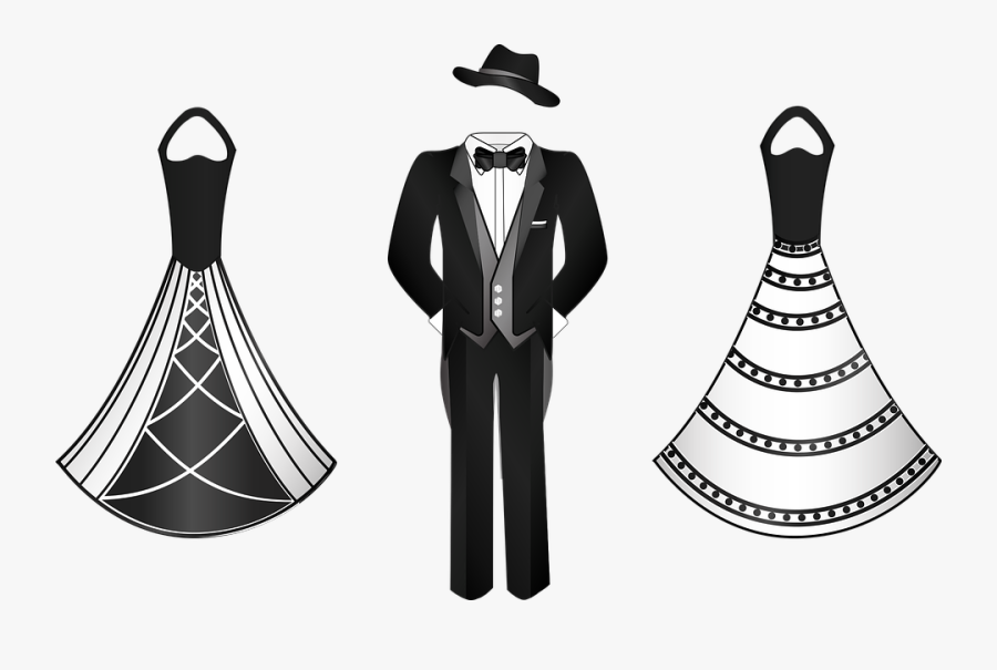 Graphic, Prom Dress, Formal Wear, Tuxedo, Prom, Gown - Tuxedo And Gown ...