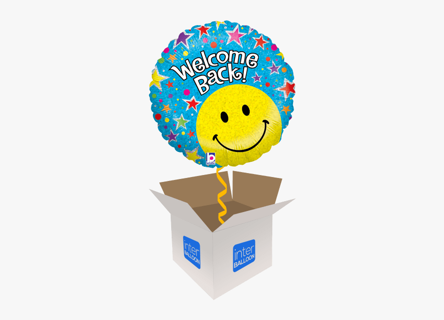 Welcome Back Smiley - Balloons Welcome Back , Free Transparent Clipart ...