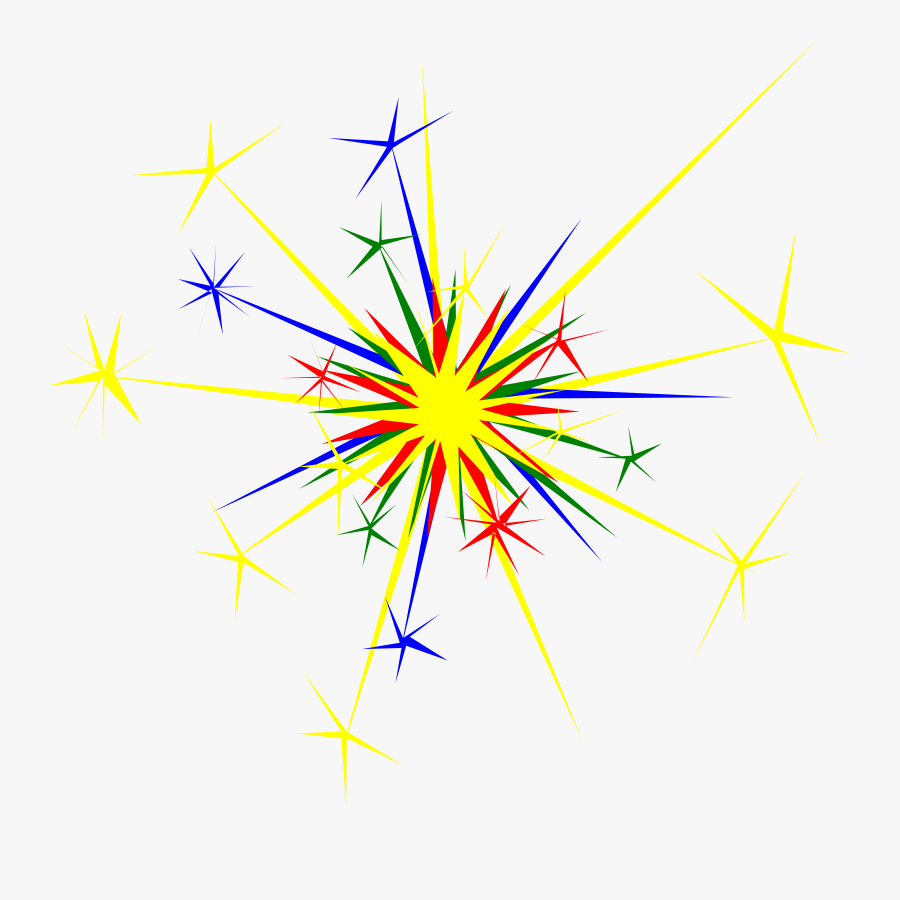 Multicolored Sparkle Big Image Png - Spark Clip Art , Free Transparent ...