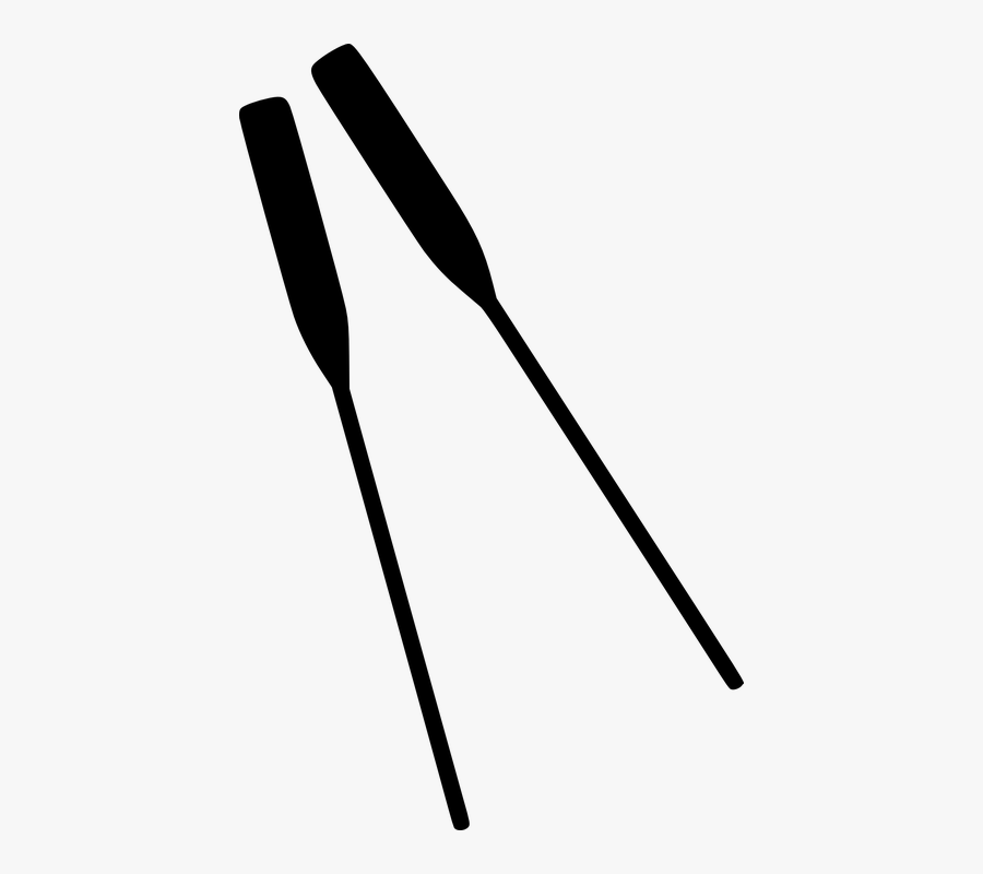 Paddle, Silhouette, Canoe, Rafting - Oar Clip Art , Free Transparent ...
