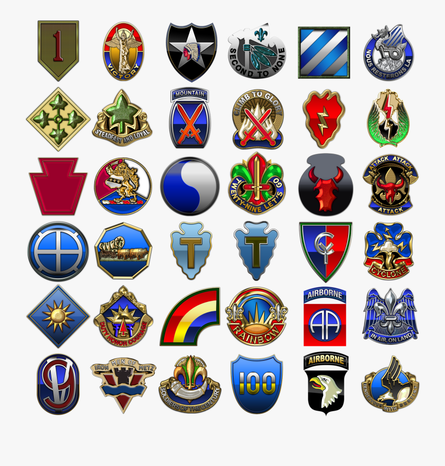 Us Army Infantry Divisions , Free Transparent Clipart - ClipartKey