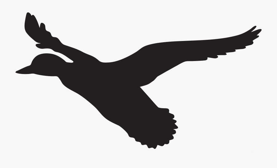 Duck Silhouette Clip Art - Flying Duck Clip Art , Free Transparent ...