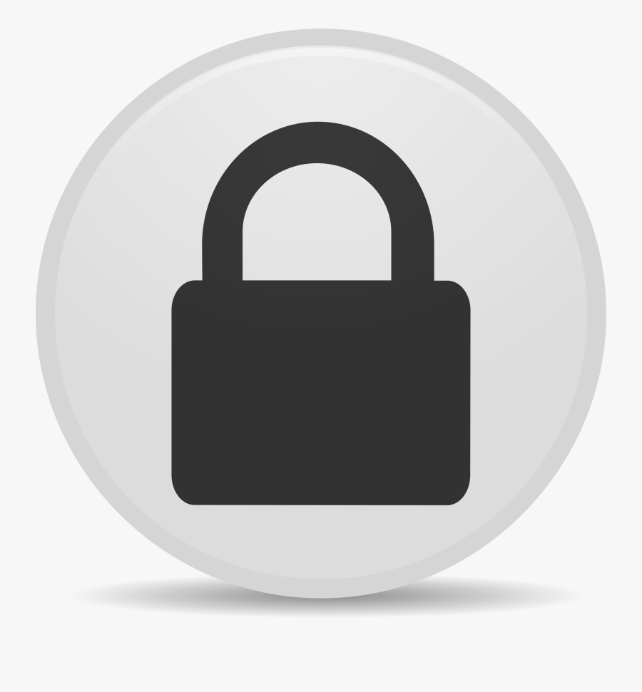 Lock Clip Art Black And White - Icon Lock Screen Png , Free Transparent ...