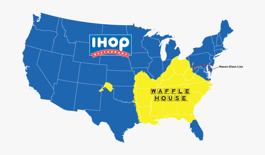 Waffles Clipart Ihop - Waffle House Map Usa , Free Transparent Clipart ...