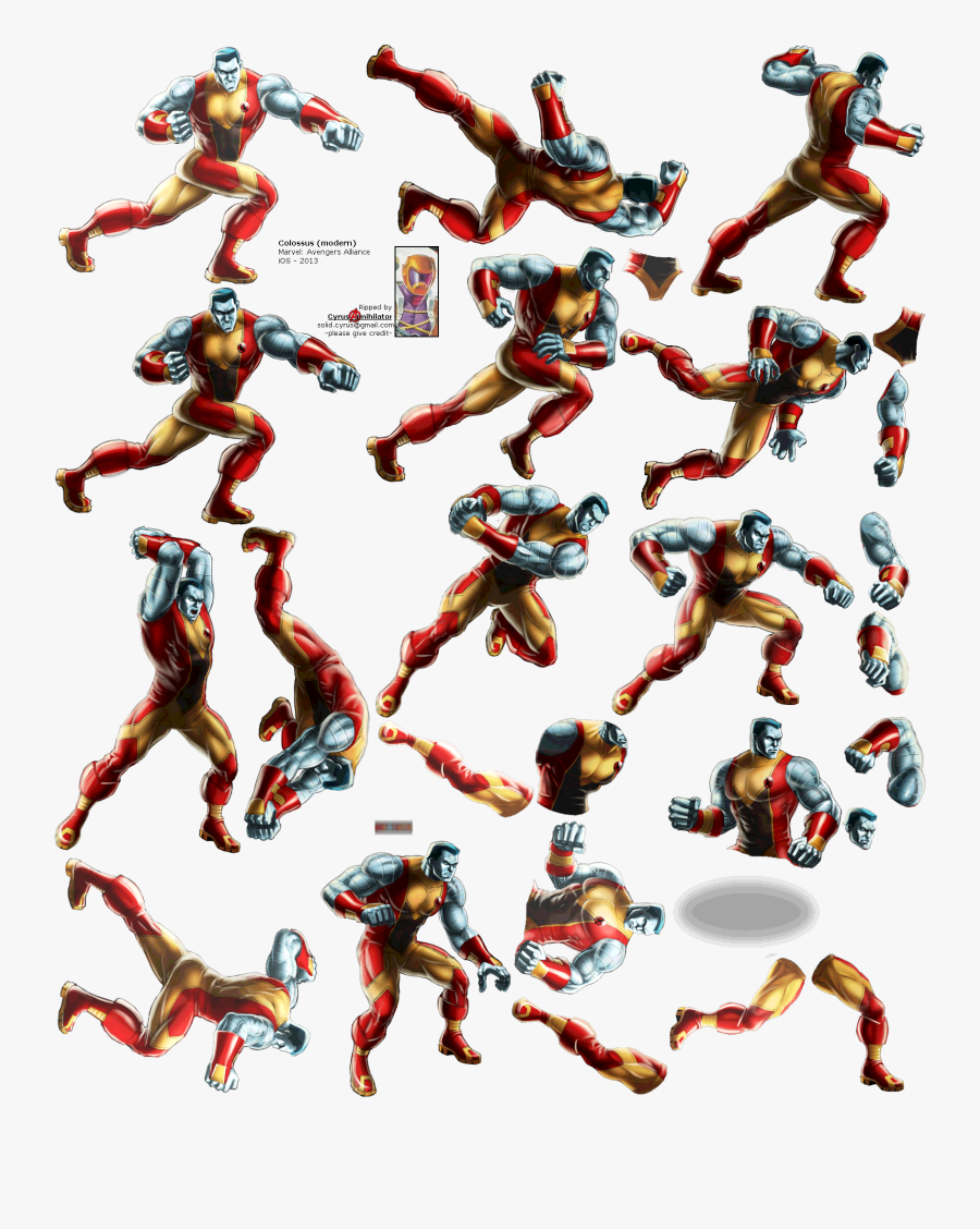 Colossus Clipart Colossus Png - Marvel Avengers Alliance Colossus ...