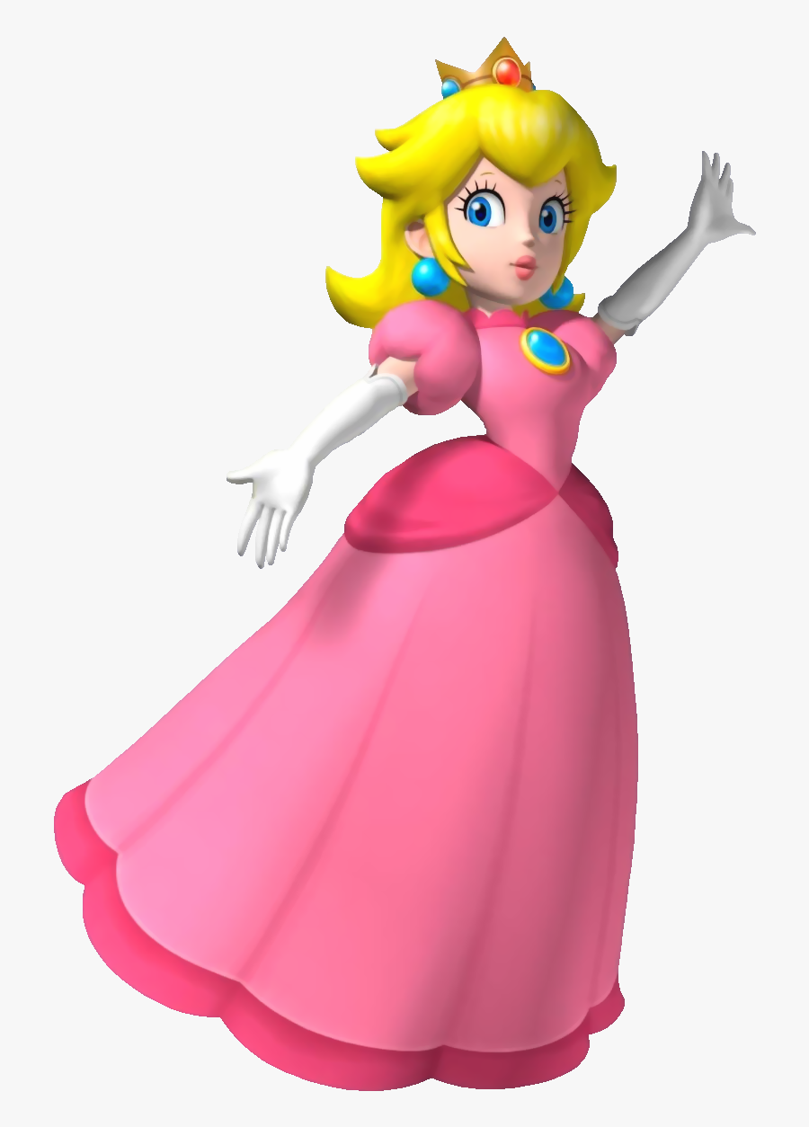 Transparent Peach Clip Art - Princess Peach , Free Transparent Clipart - ClipartKey