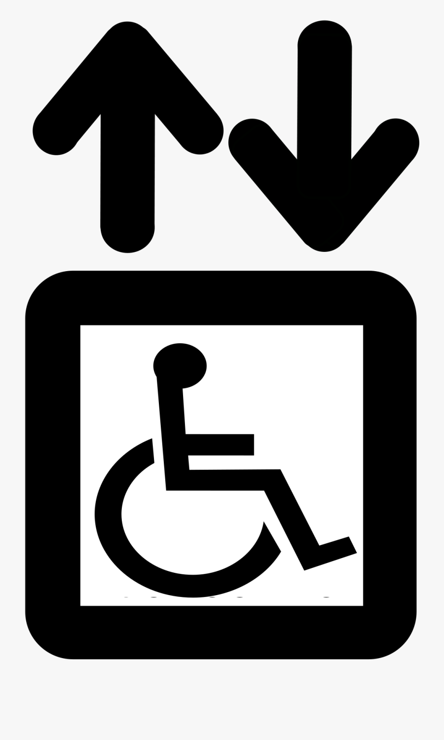 Clip Art Huge Freebie Download - Elevator Sign , Free Transparent ...