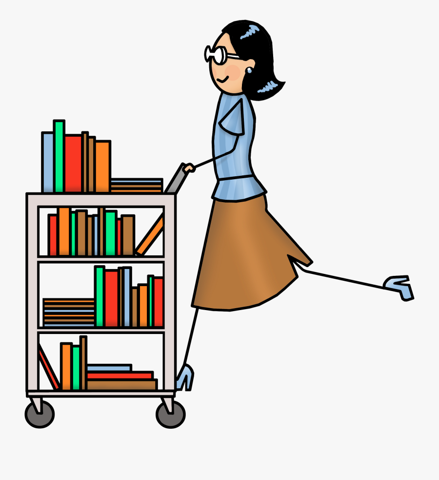 Library Clipart Cart , Free Transparent Clipart - ClipartKey