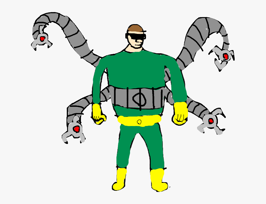 Doctor Octopus - Actor - Cartoon - Cartoon , Free Transparent Clipart ...