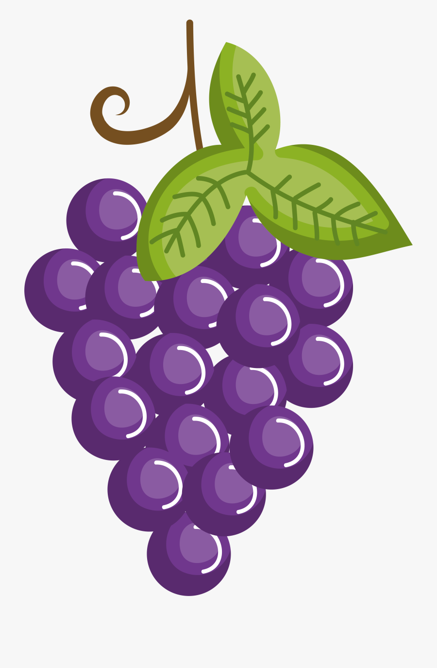 Clip Art Cartoon Grape - Cartoon Grapes Drawing , Free Transparent ...