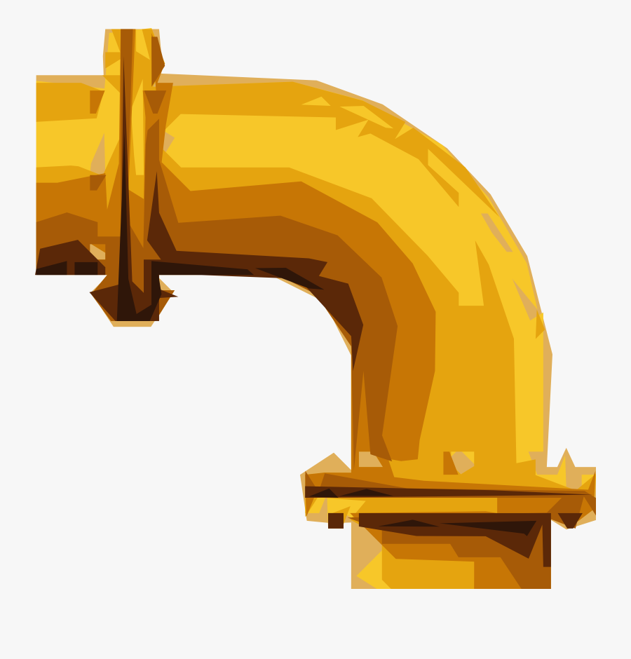 Clipart Pipe Left Bend - Transparent Image Pipe Clipart , Free ...