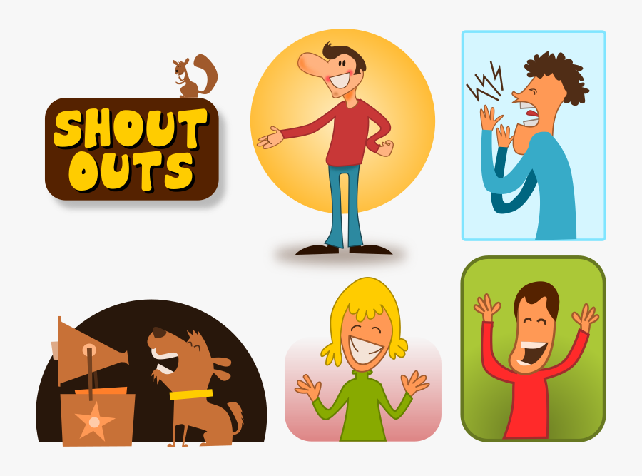 Shout Outs - Speaking And Listening Charts , Free Transparent Clipart ...