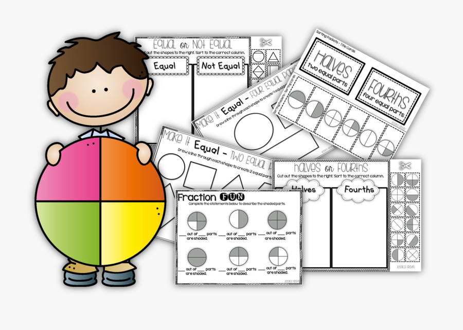 Melonheadz Fractions , Free Transparent Clipart - ClipartKey