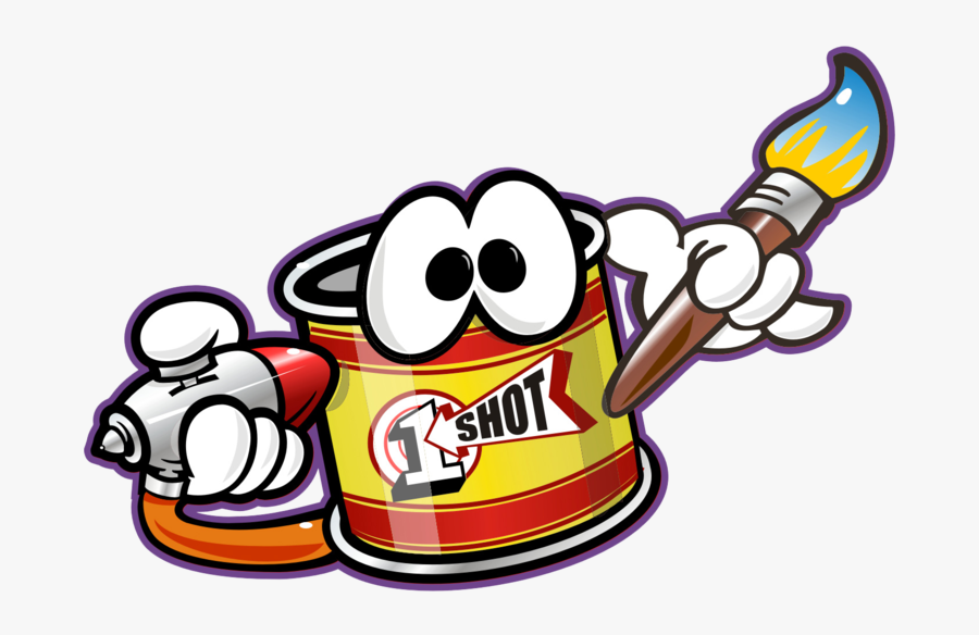 One Shot Paint Clipart , Png Download - One Shot Paint Logo , Free ...