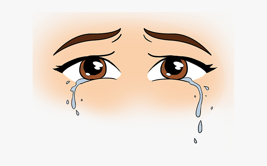 Tears Really Easy Drawing Tutorial Step - Closed 2 Eyes With Tears ...