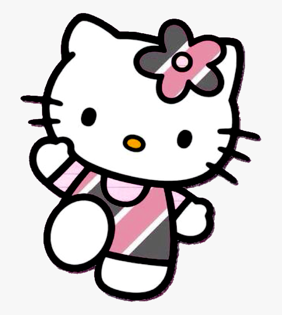 Hello Kitty Saying Hello , Free Transparent Clipart - ClipartKey