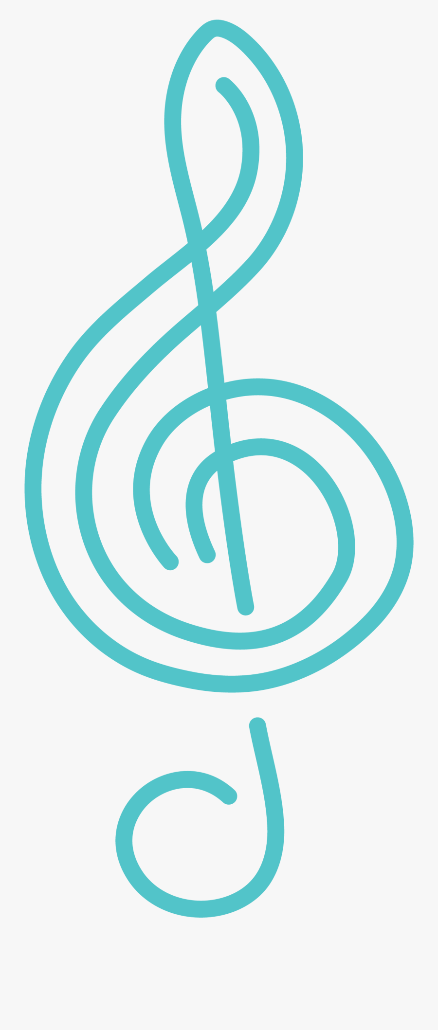 Treble Clef Svg Cut File - Headphones Symbol , Free Transparent Clipart ...