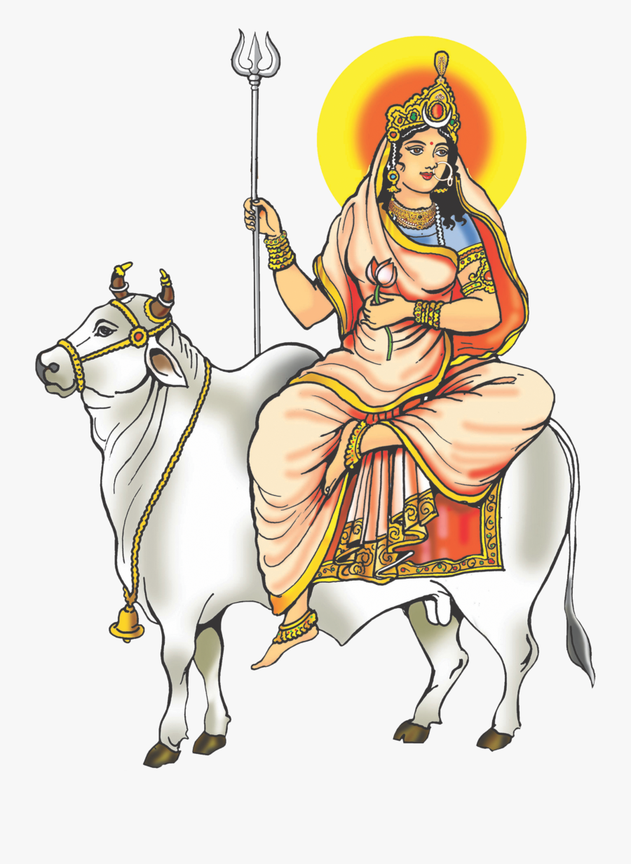 Maa Shailputri Png , Free Transparent Clipart - ClipartKey