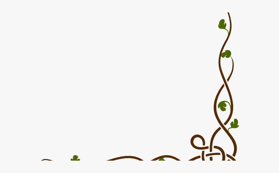Boarder Clipart Woodland - Bottom Right Corner Border , Free ...