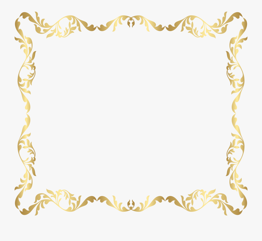 Borders Clipart Gold Border , Free Transparent Clipart - ClipartKey