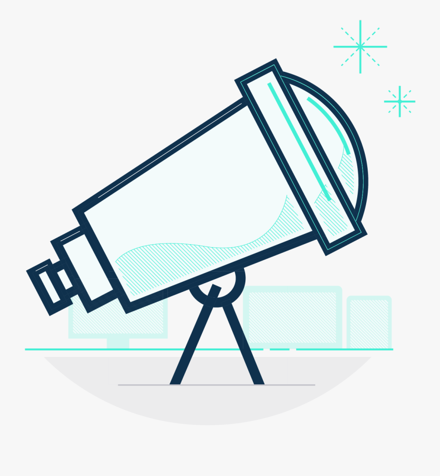 Telescope - Simple Telescope Drawing , Free Transparent Clipart ...