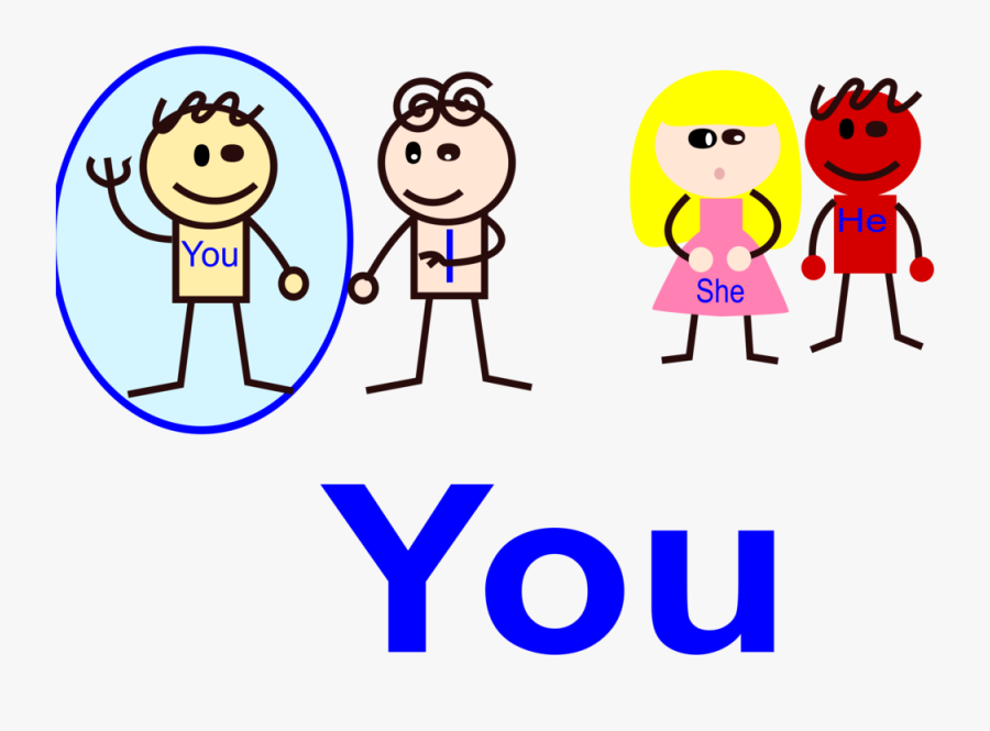 Pronoun, You - She Pronoun , Free Transparent Clipart - ClipartKey