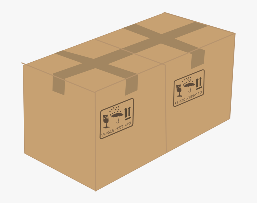 Box,angle,package Delivery - Cardboard Box On Transparent Background ...