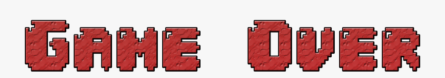 Clip Art Game Over Transparent - Game Over Transparent Background ...