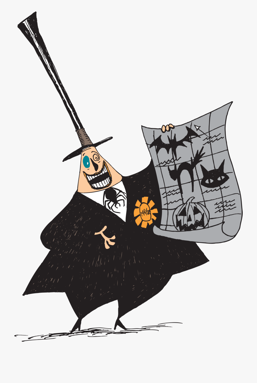 Transparent Nightmare Before Christmas Zero Png - Nightmare Before ...